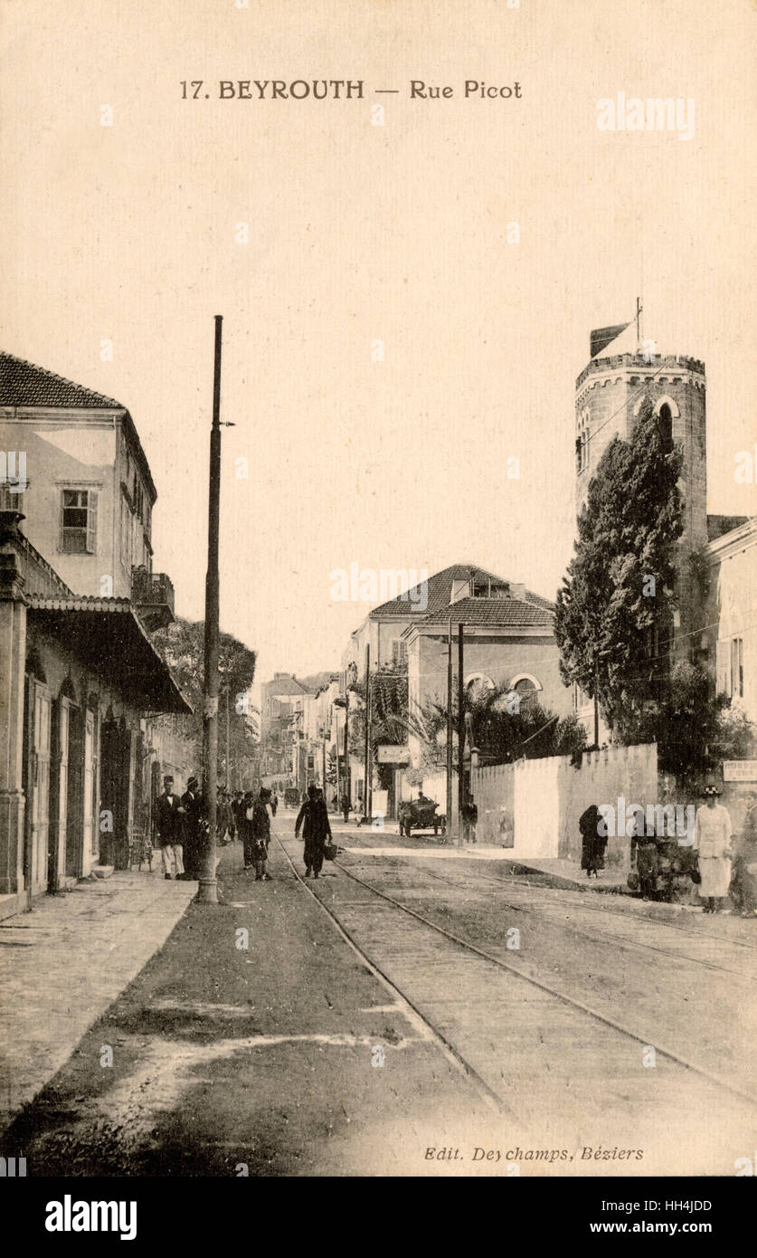 Rue georges picot in beirut beyrouth hi-res stock photography and ...