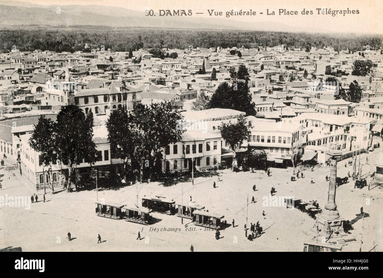 Martyrs' Square in Damascus, Syria Stock Photo - Alamy