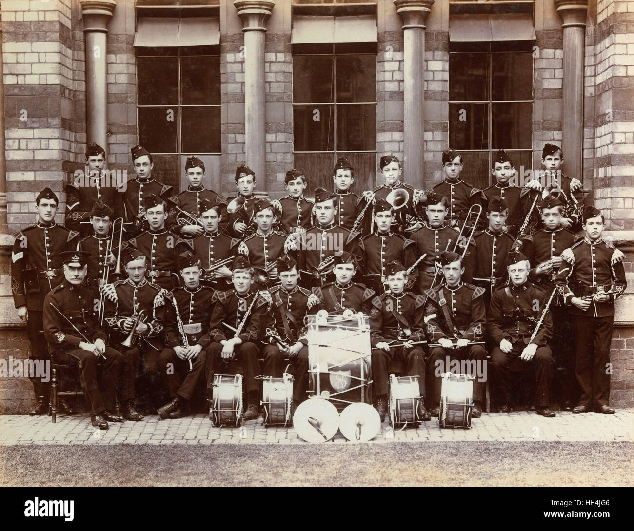 O.T.C. band, Rugby School, 1905 Stock Photo - Alamy