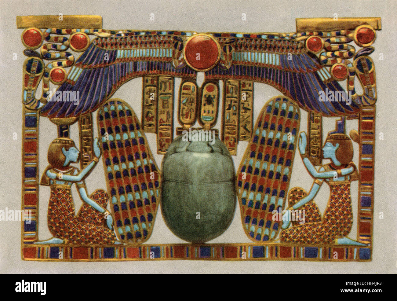 Tutankhamun's tomb isis hi-res stock photography and images - Alamy