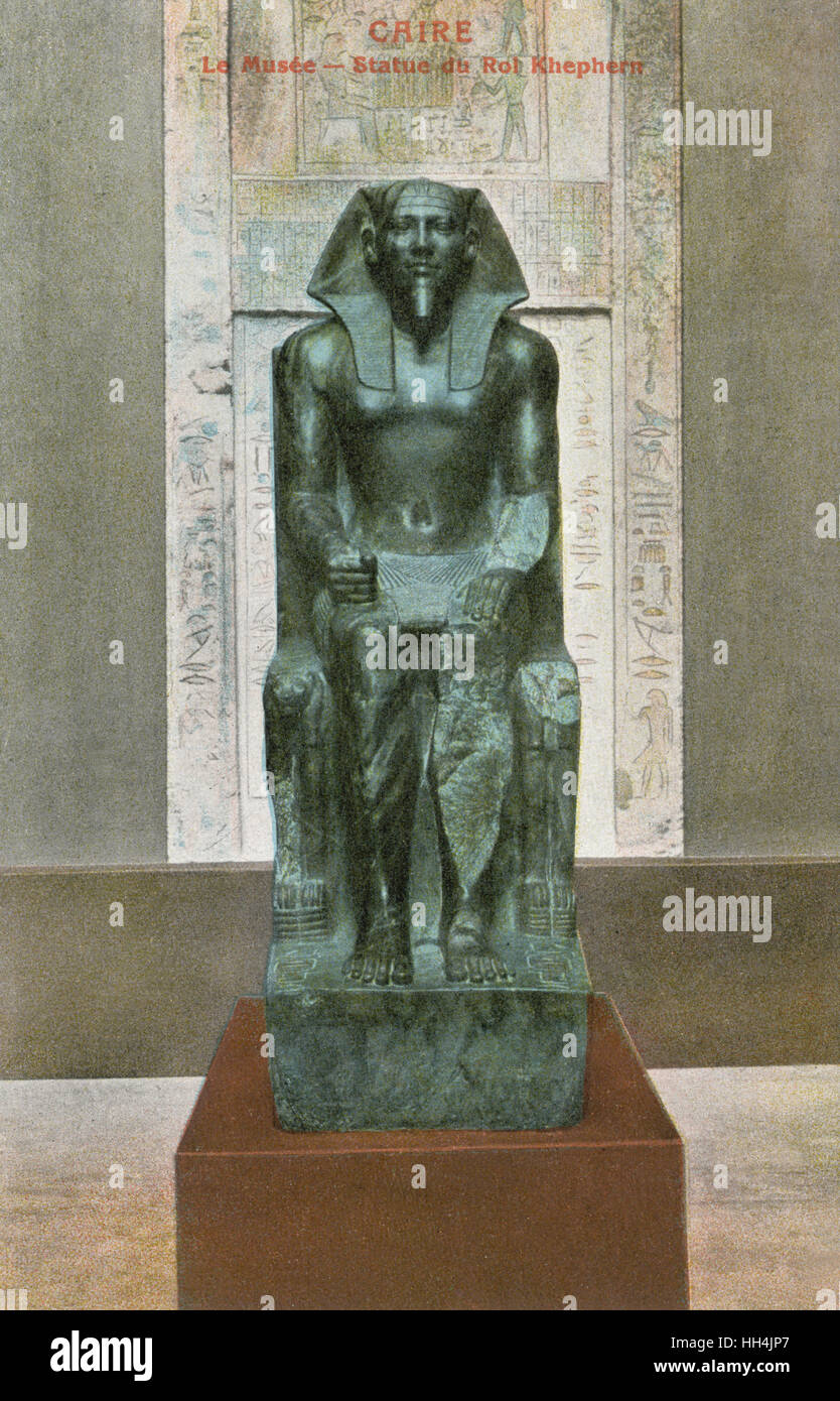 Statue Of King Chephren High Resolution Stock Photography and Images ...