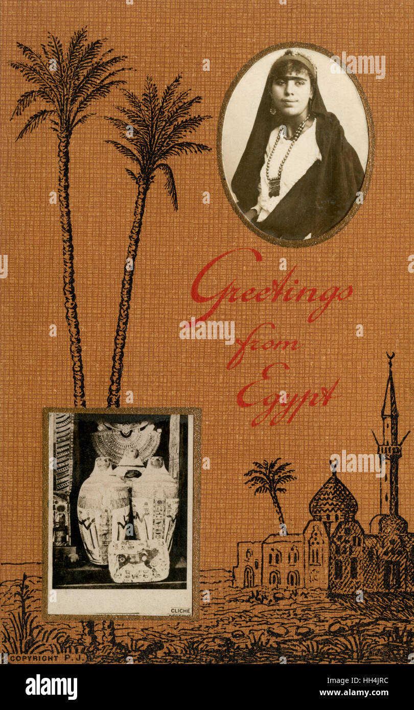 Egypt postcards hi-res stock photography and images - Alamy