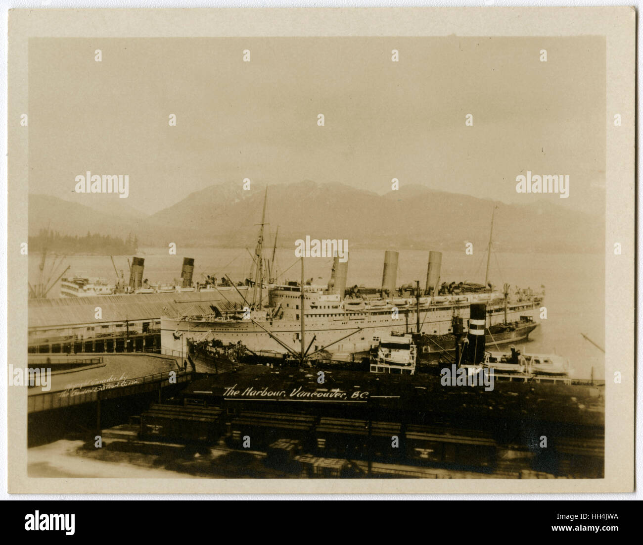 1920s vancouver harbour hi-res stock photography and images - Alamy