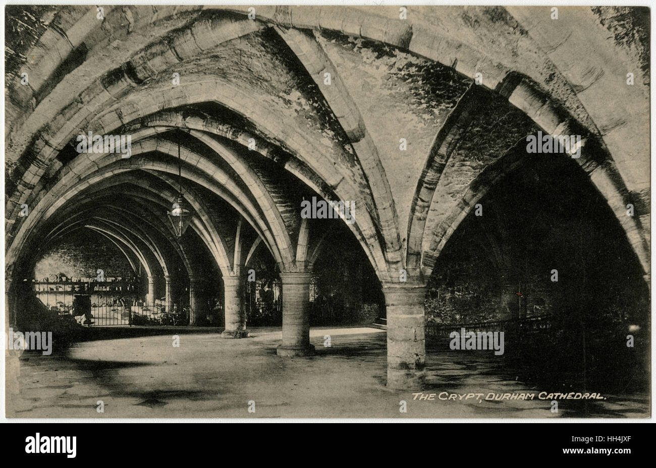 Durham, County Durham, North East England - Castle Crypt Stock Photo ...