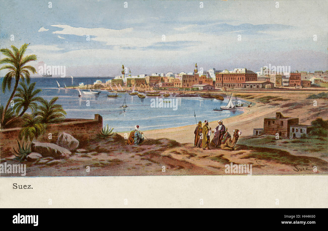 Gulf of suez and the suez canal hi-res stock photography and images - Alamy