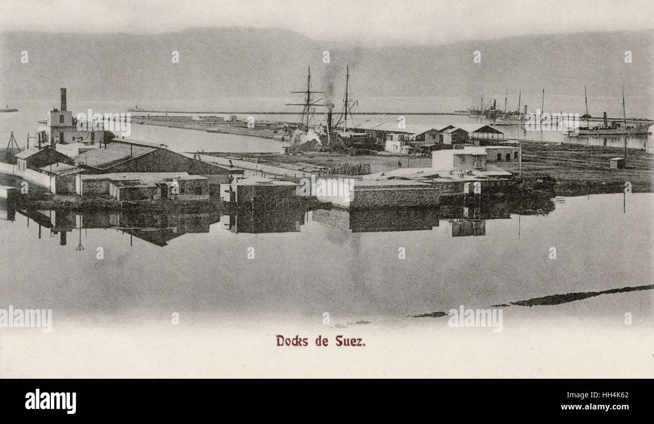 Suez Port, Egypt Stock Photo - Alamy