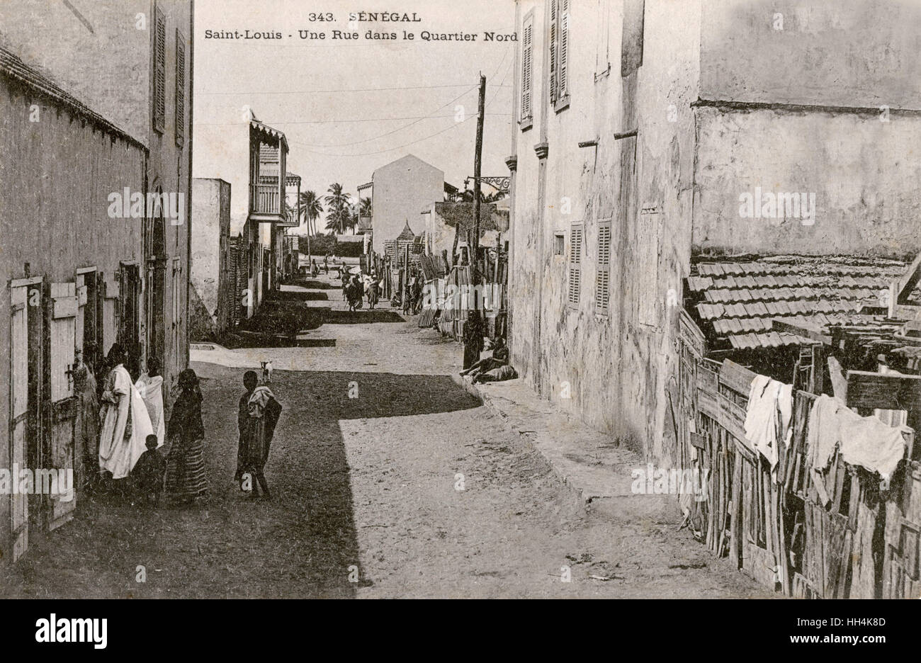 Saint louis senegal 1900s hi-res stock photography and images - Alamy