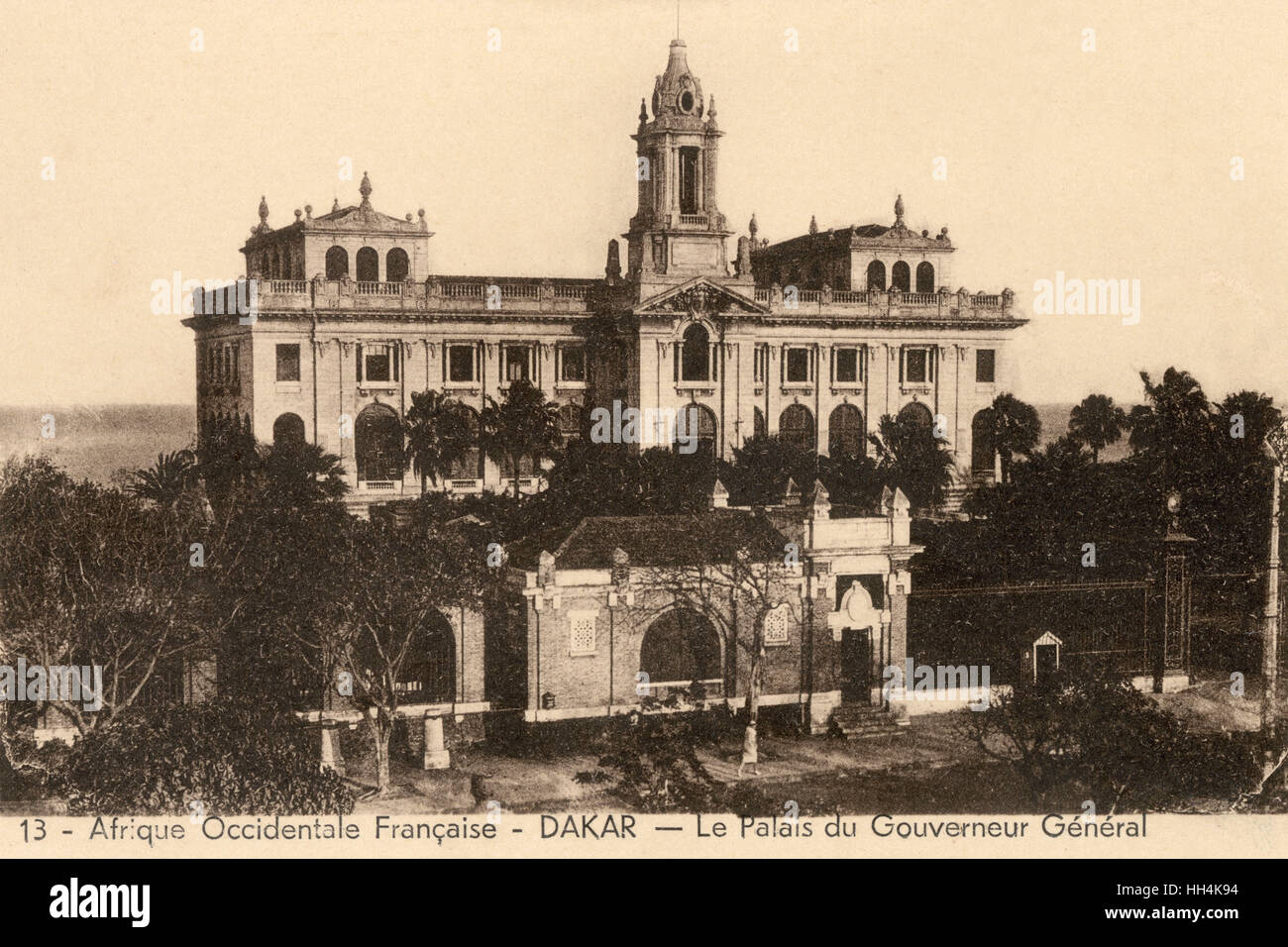 Governors palace in dakar hi-res stock photography and images - Alamy