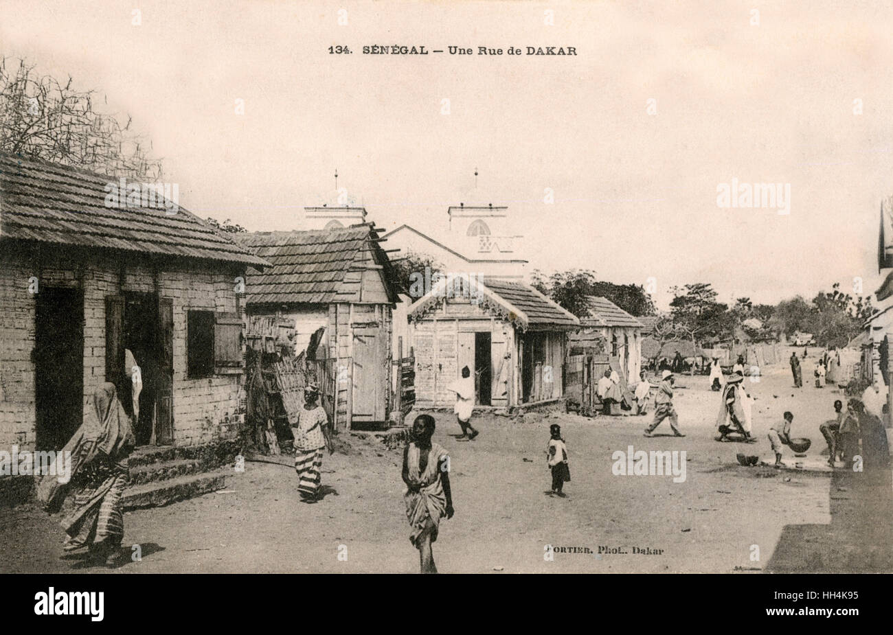 Street life in Dakar, Senegal Stock Photo - Alamy