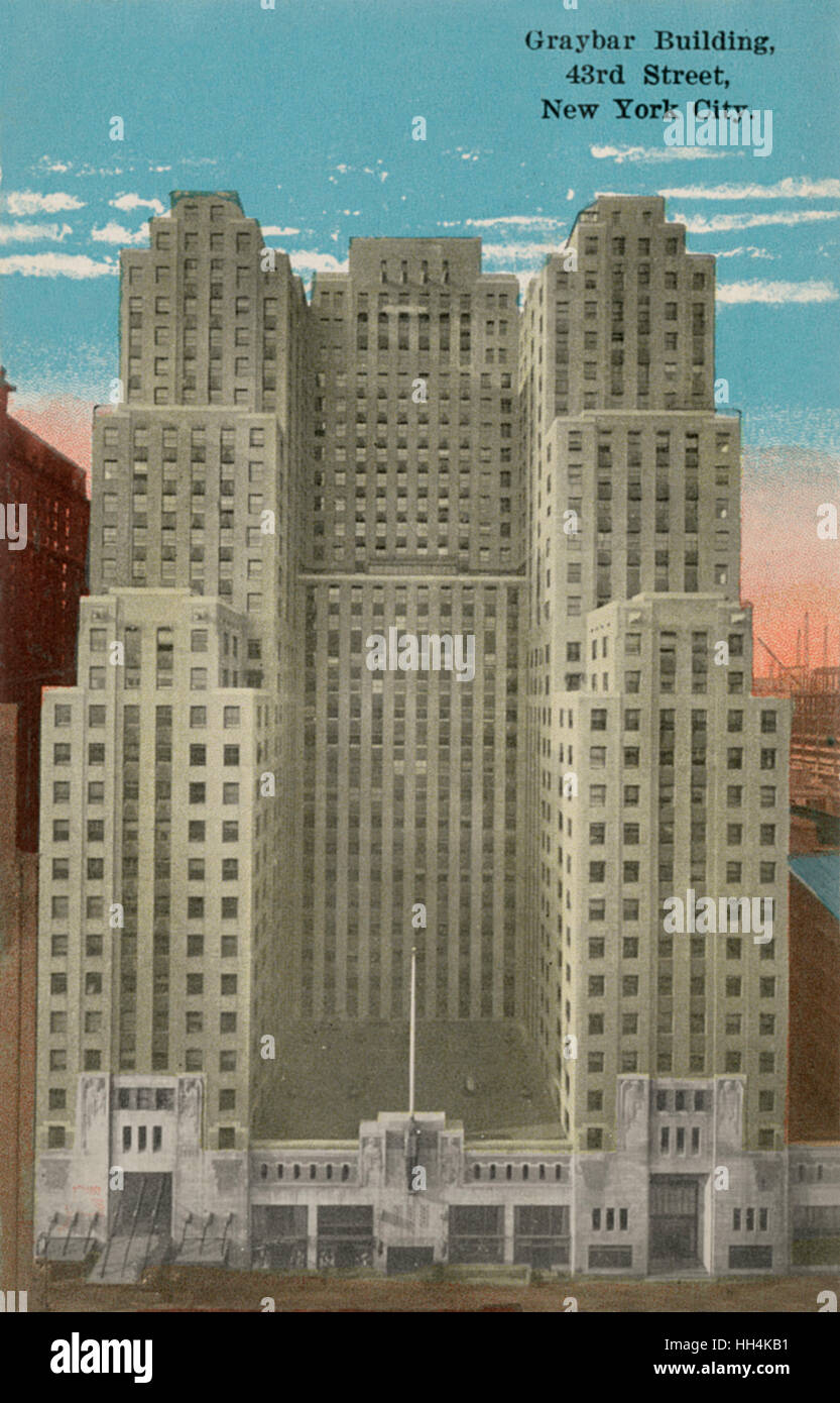 43rd street building hi-res stock photography and images - Alamy