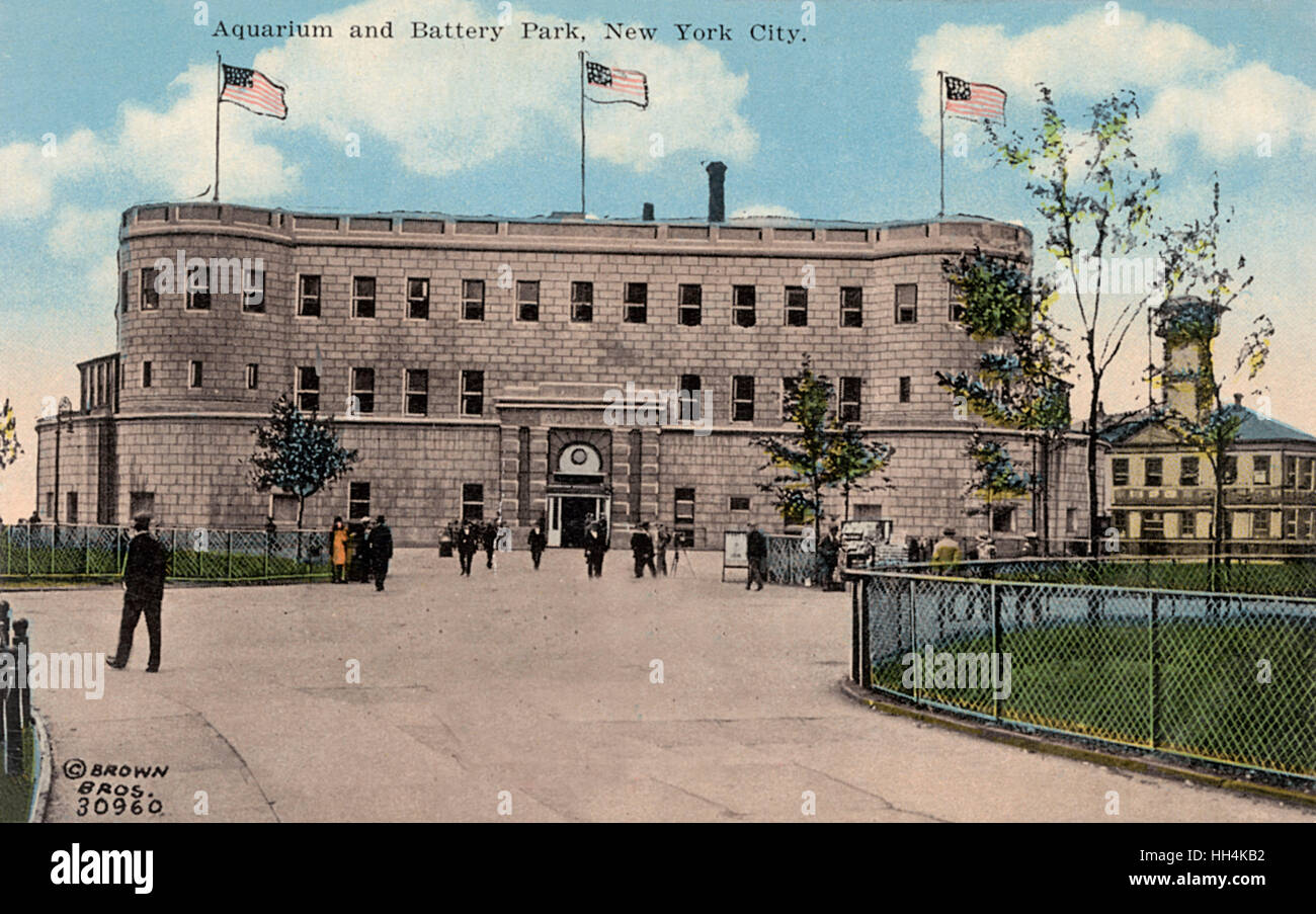 Battery park aquarium hi-res stock photography and images - Alamy