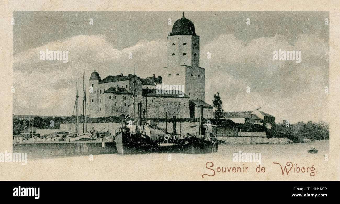 Vyborg (Wiborg) Castle Stock Photo - Alamy
