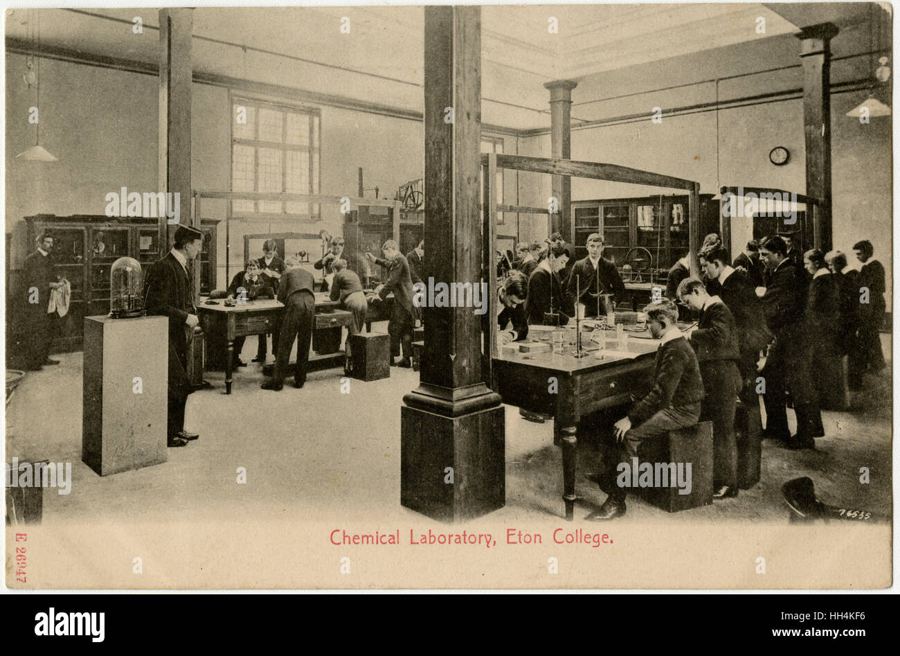 Chemistry laboratory at eton college hi-res stock photography and ...