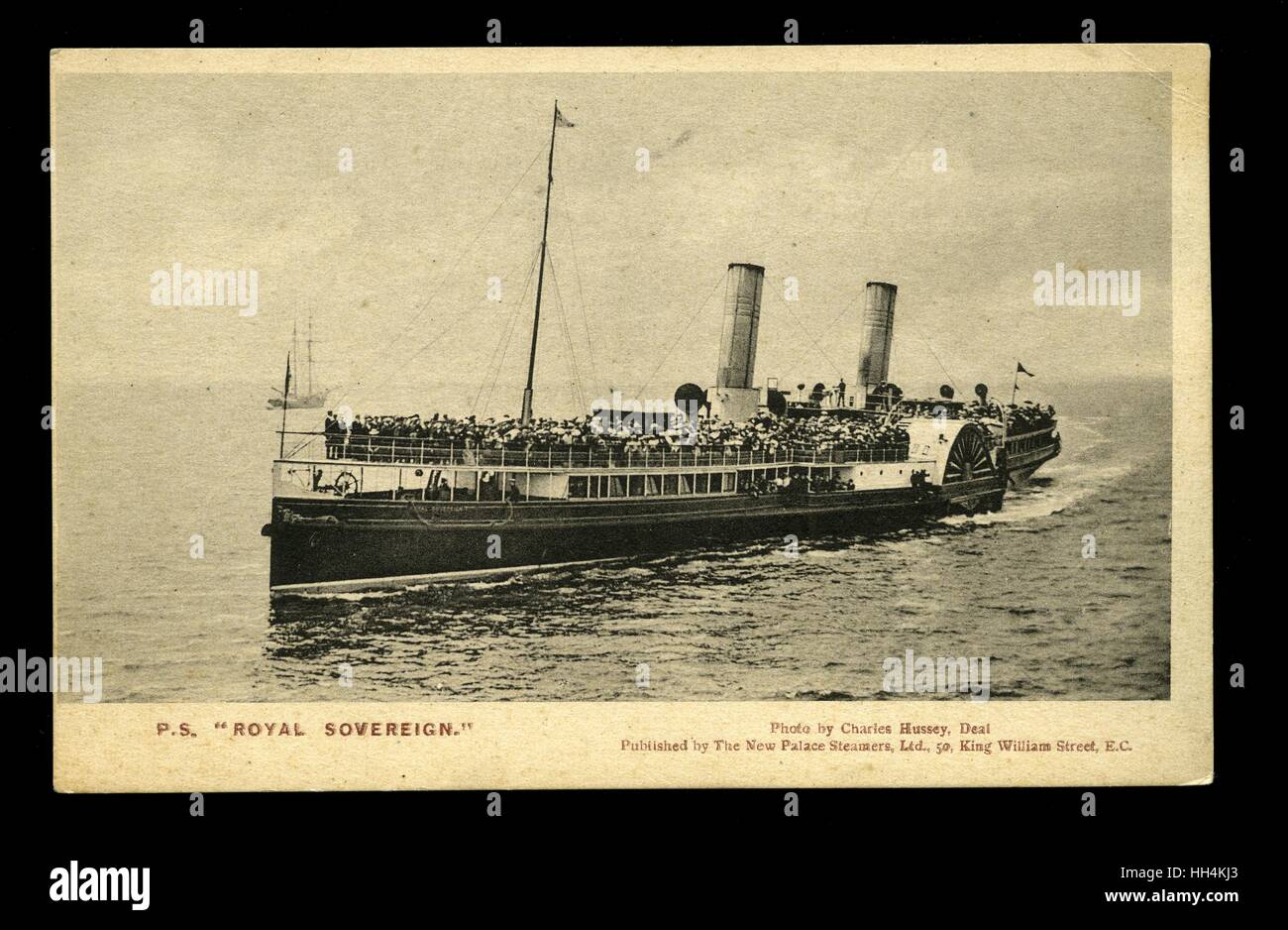 Paddle steamer Royal Sovereign Stock Photo - Alamy
