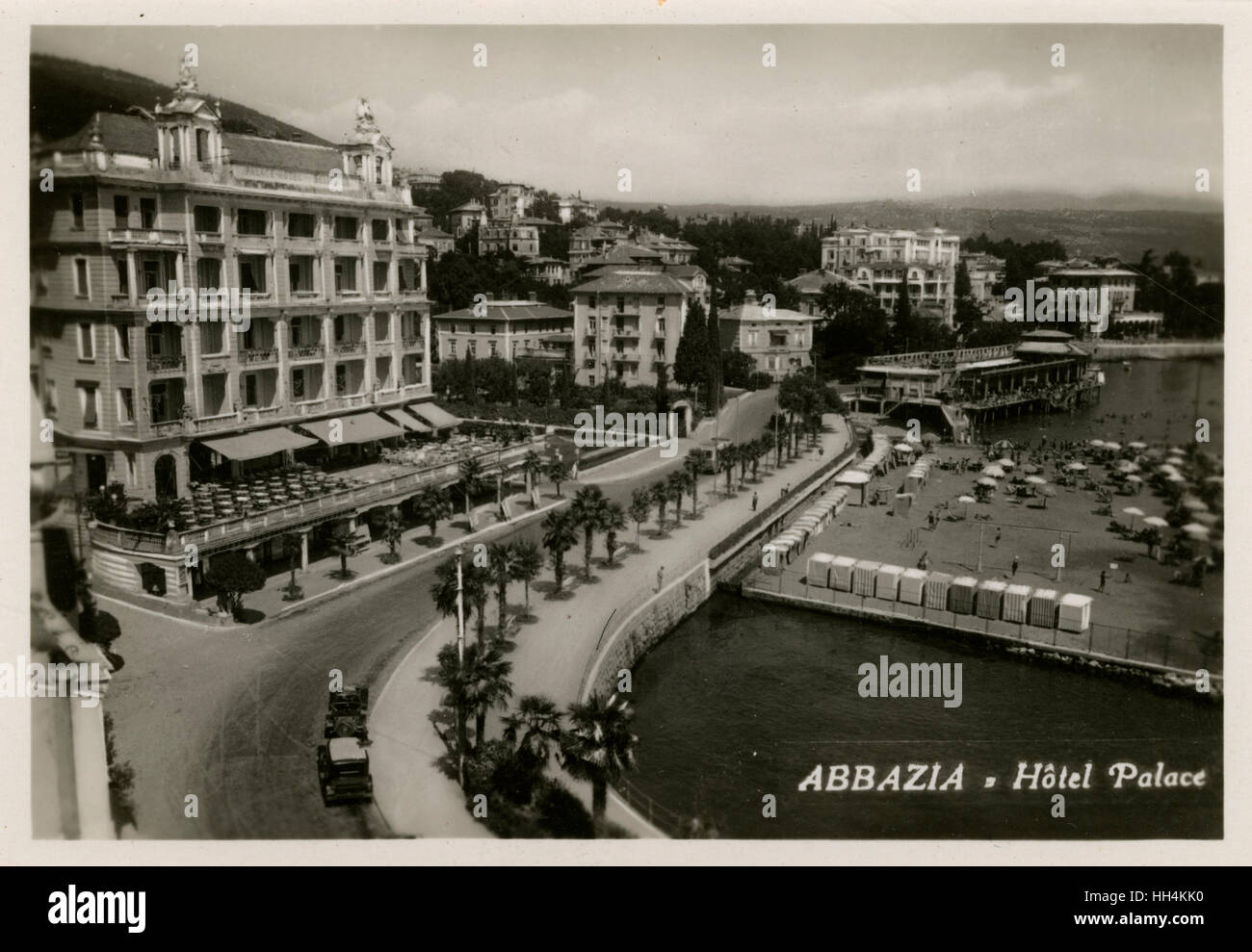 Opatija (Abbazia), Croatia on the Adriatic coast Stock Photo - Alamy