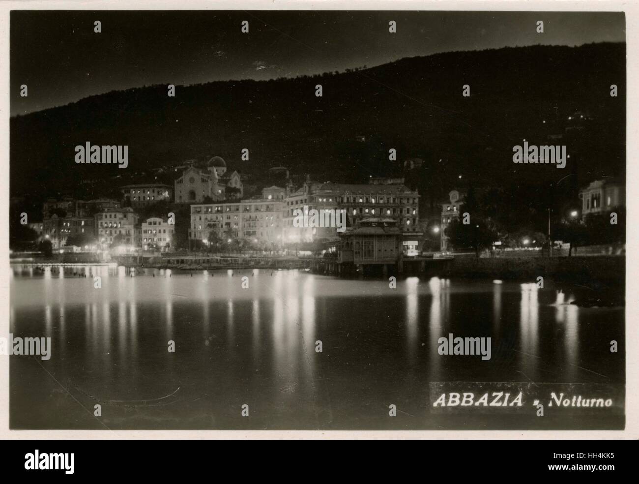 Opatija (Abbazia), Croatia on the Adriatic coast Stock Photo - Alamy