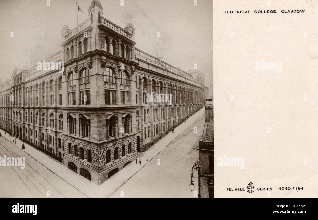 Glasgow and West of Scotland Technical College (1887-1912), afterwards ...