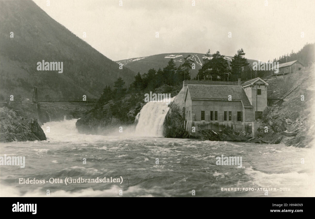 Hydroelectric power station norway hi-res stock photography and images ...