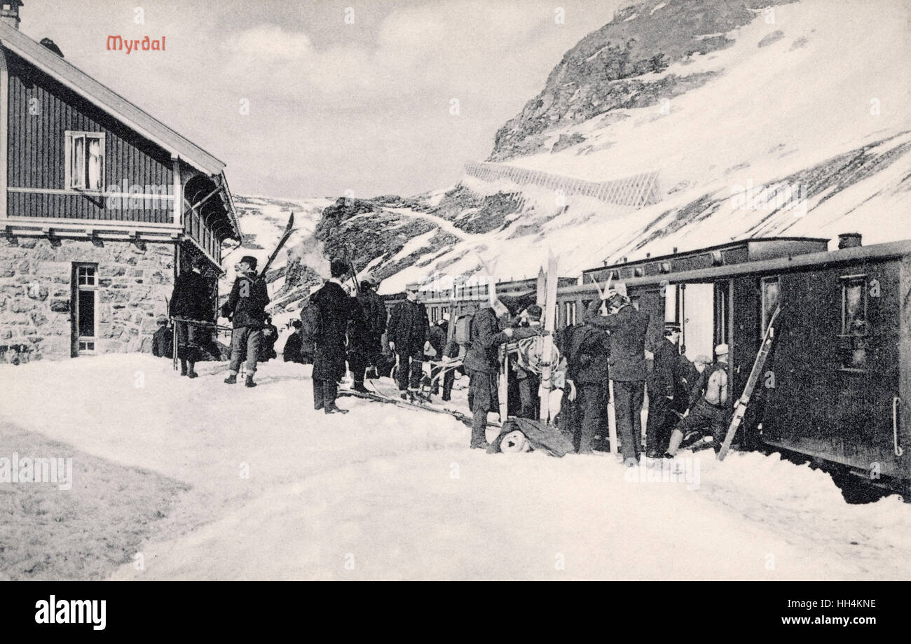 Norway line hi-res stock photography and images - Alamy