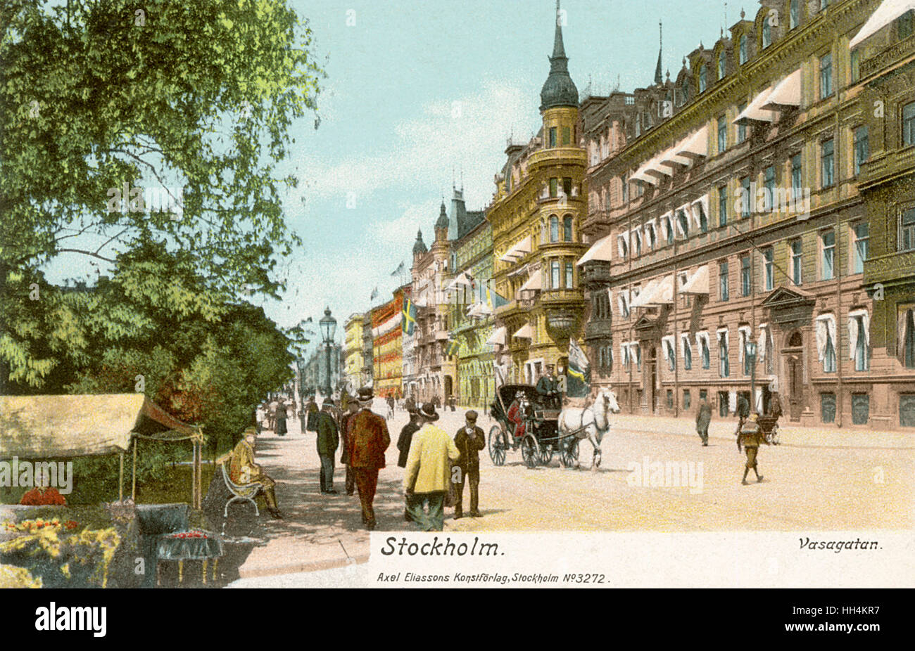 Vasagatan, Stockholm, Sweden Stock Photo - Alamy