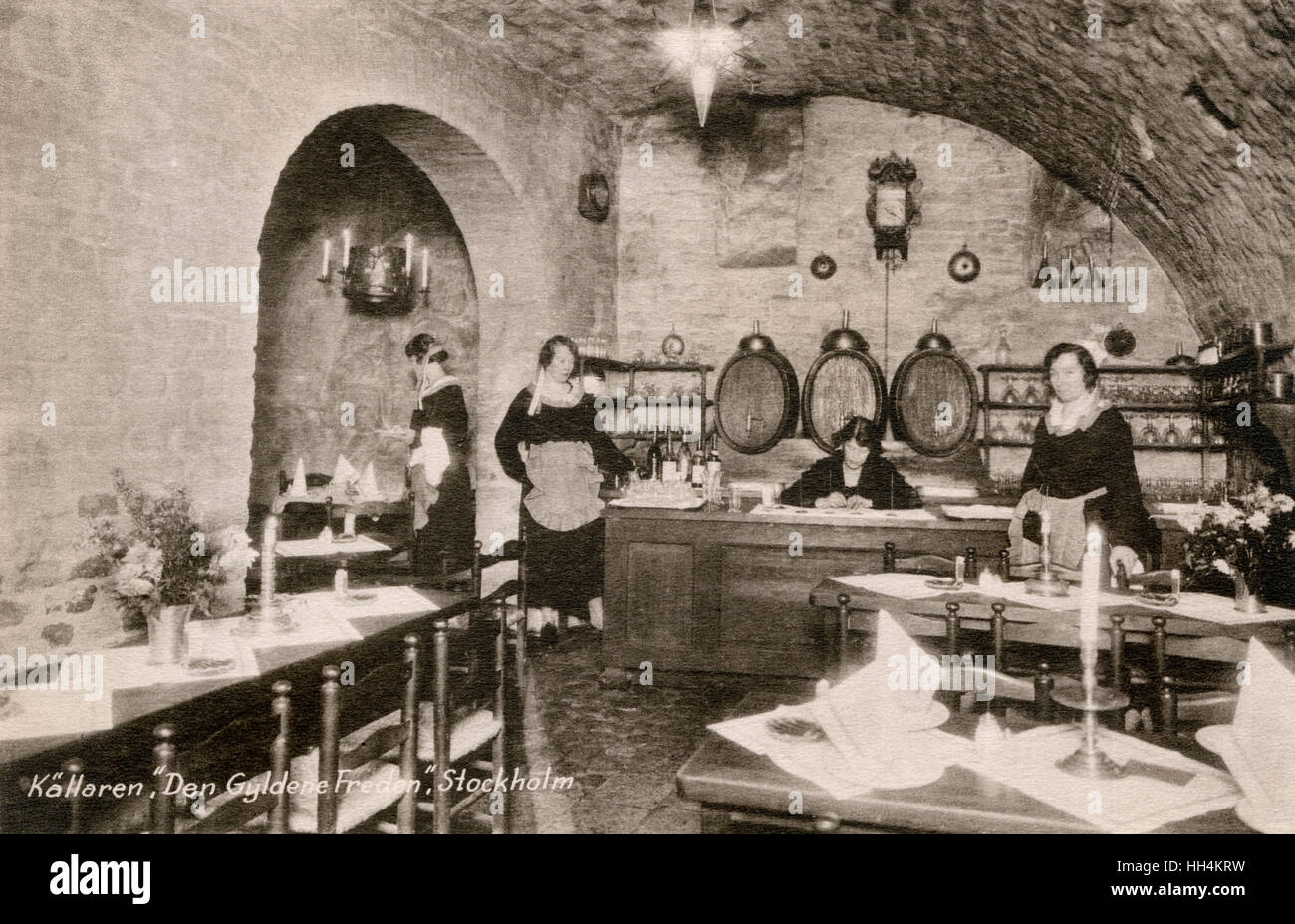 Den Gyldene Freden (The Golden Peace), 18th century style restaurant ...