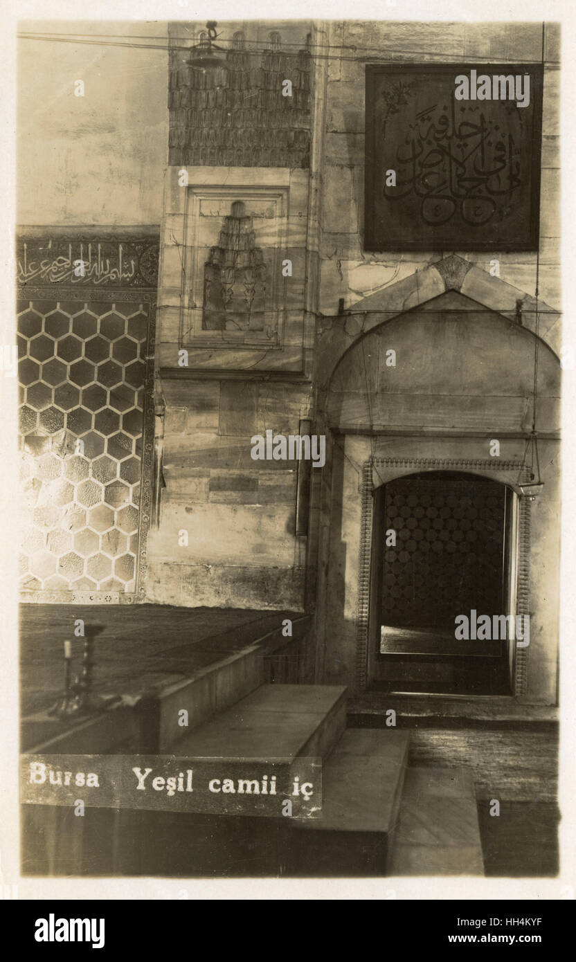 Yesil Cami Green Mosque High Resolution Stock Photography and Images ...