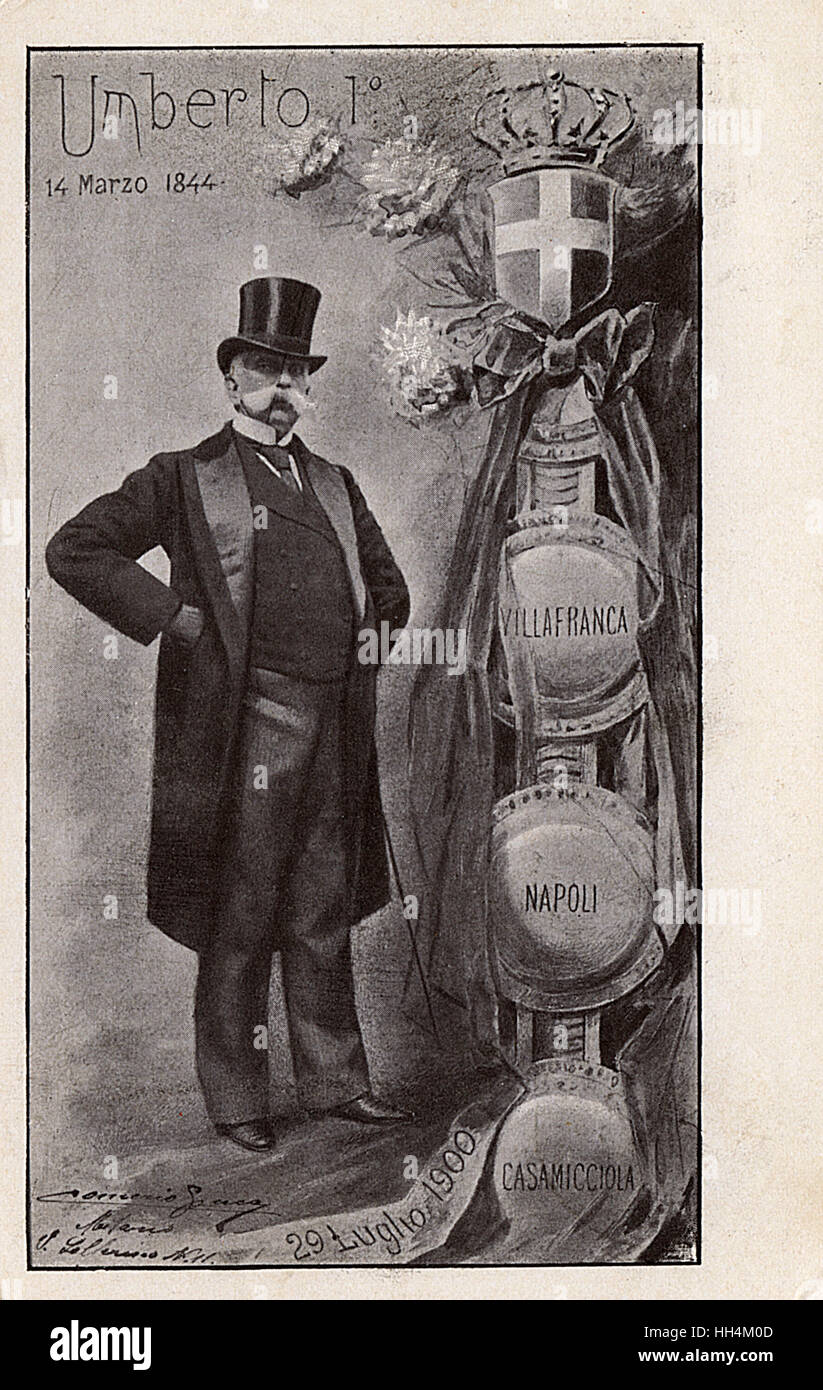 Italian king umberto i hi-res stock photography and images - Alamy