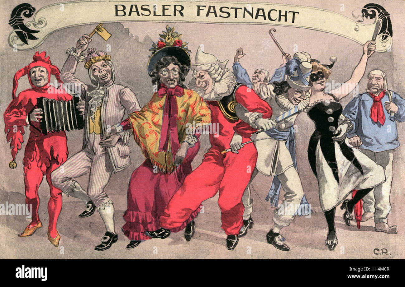 The Carnival of Basel, Switzerland Stock Photo - Alamy