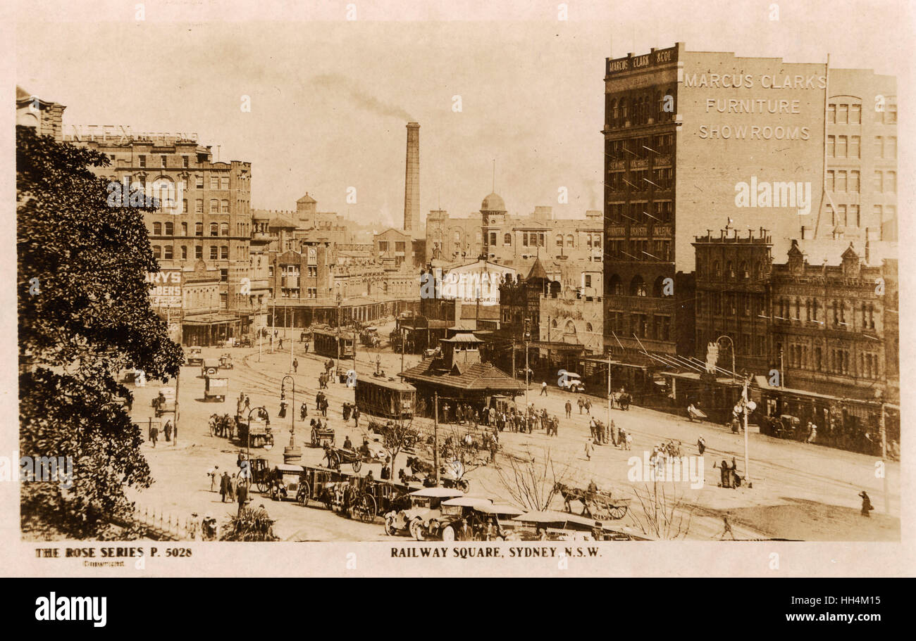 Railway Square, Sydney, New South Wales, Australia Stock Photo - Alamy