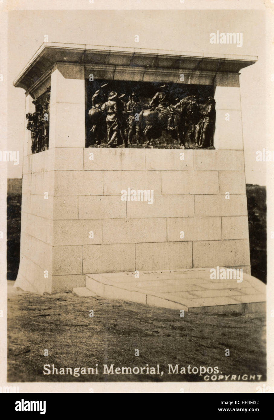 Shangani Memorial, Matobo, Rhodesia (Zimbabwe Stock Photo - Alamy
