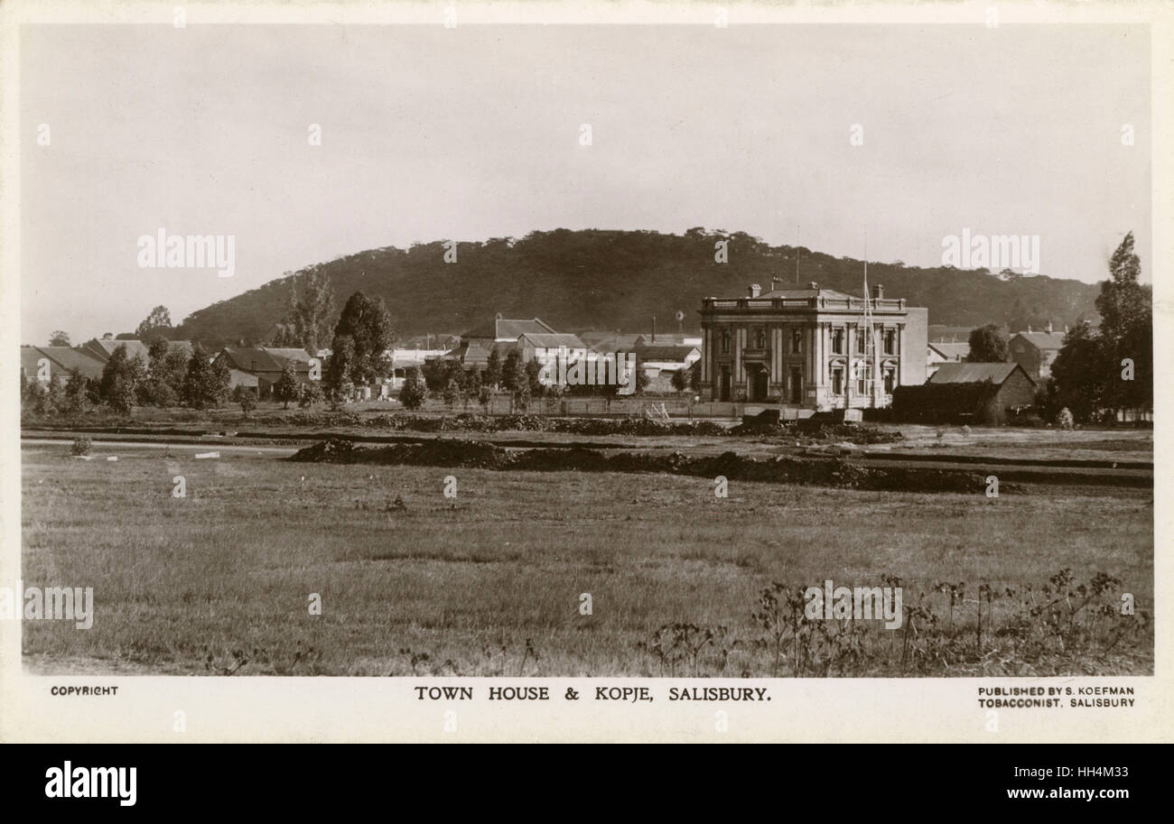 Salisbury (harare) hi-res stock photography and images - Alamy