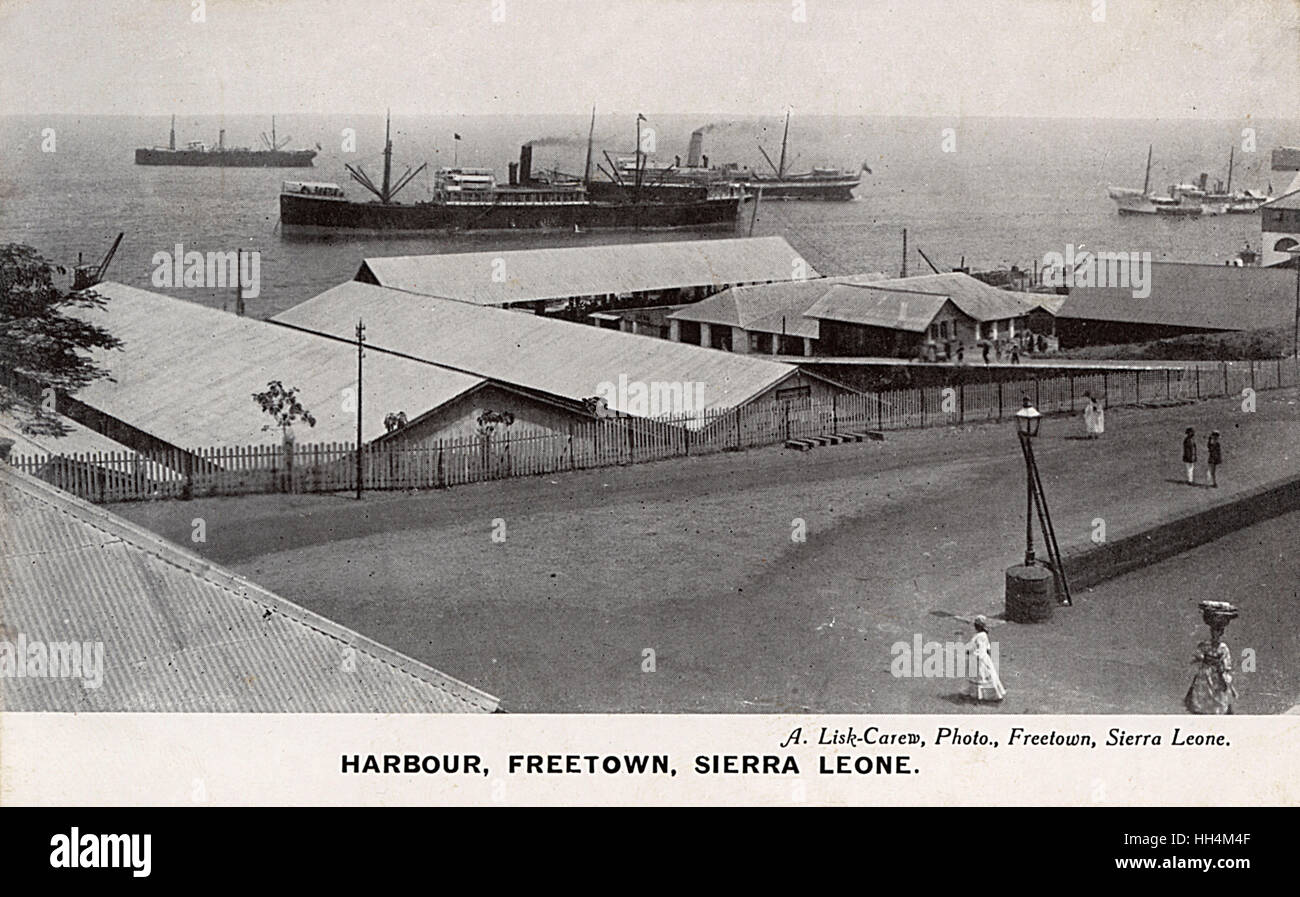 Freetown harbour sierra leone hi-res stock photography and images - Alamy