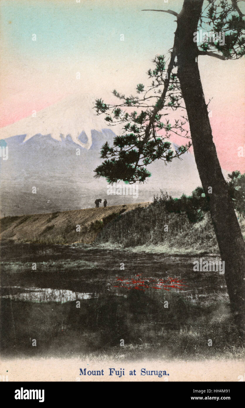 Mount Fuji, Japan - At Saruga Stock Photo - Alamy