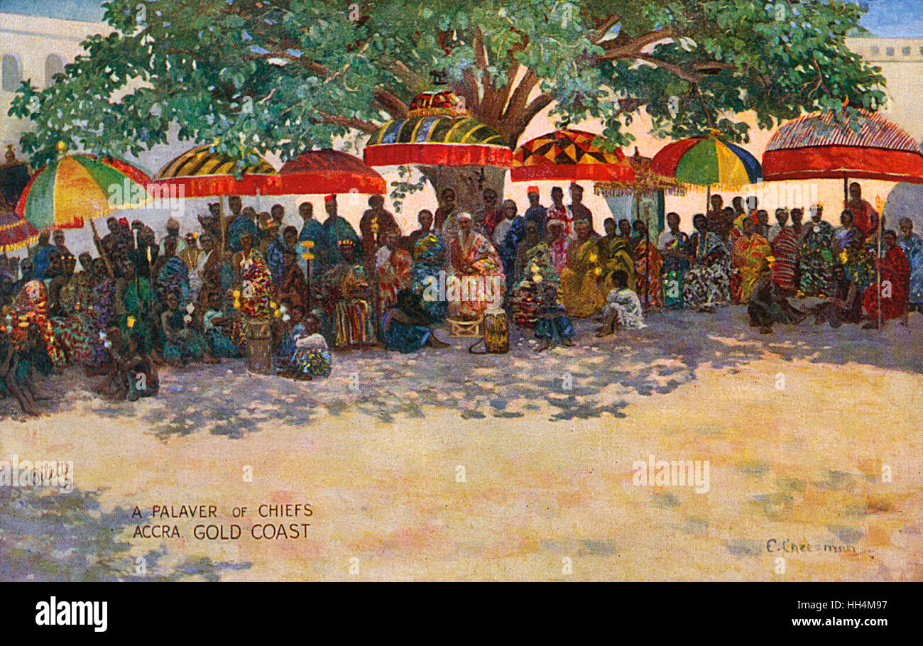 Ghana chiefs hi-res stock photography and images - Alamy