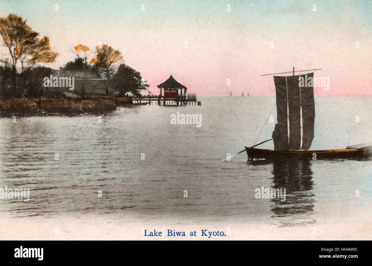 Lake Biwa, Kyoto, Japan Stock Photo - Alamy