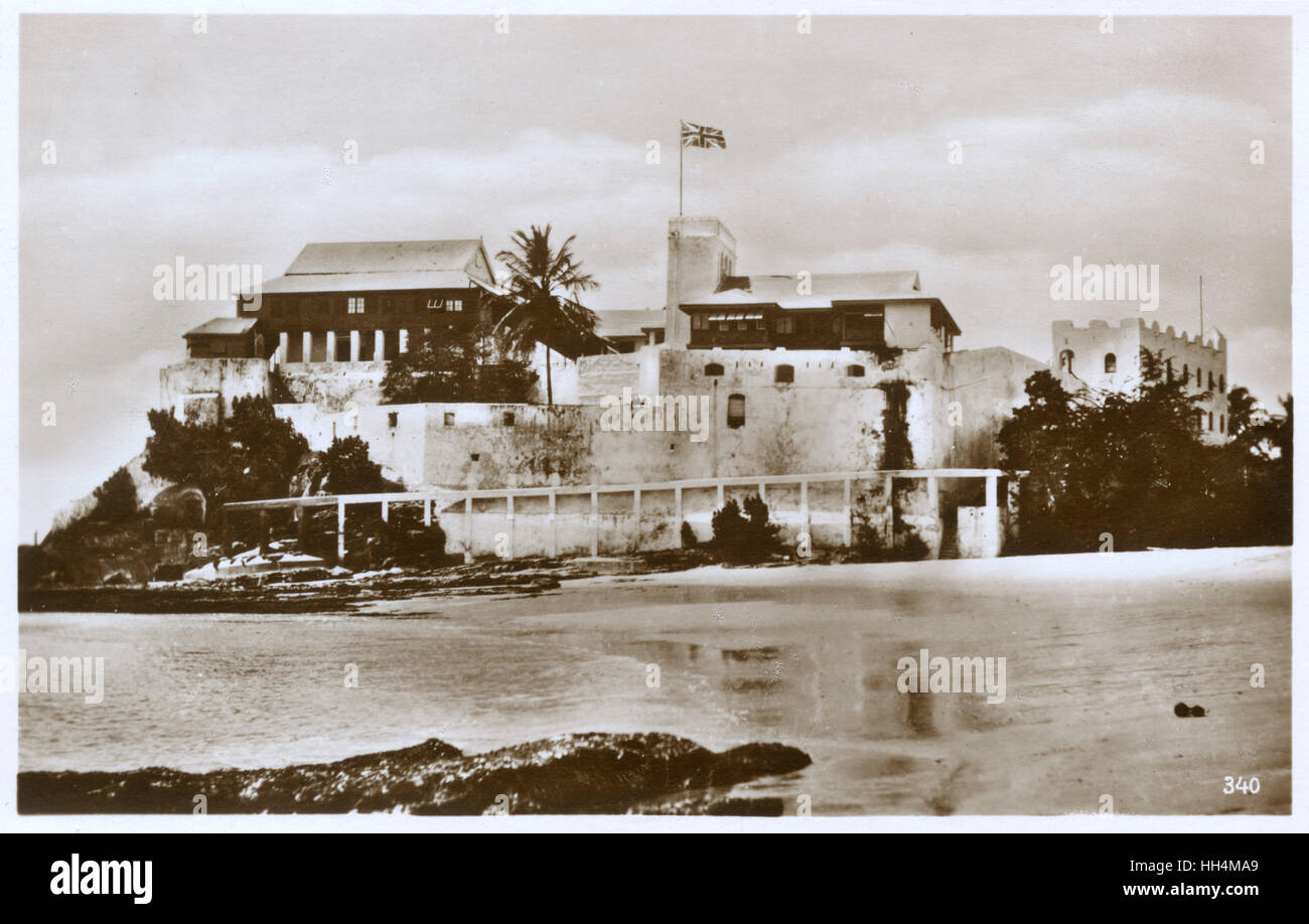 Christiansborg Castle, Ghana, Gold Coast, West Africa Stock Photo - Alamy