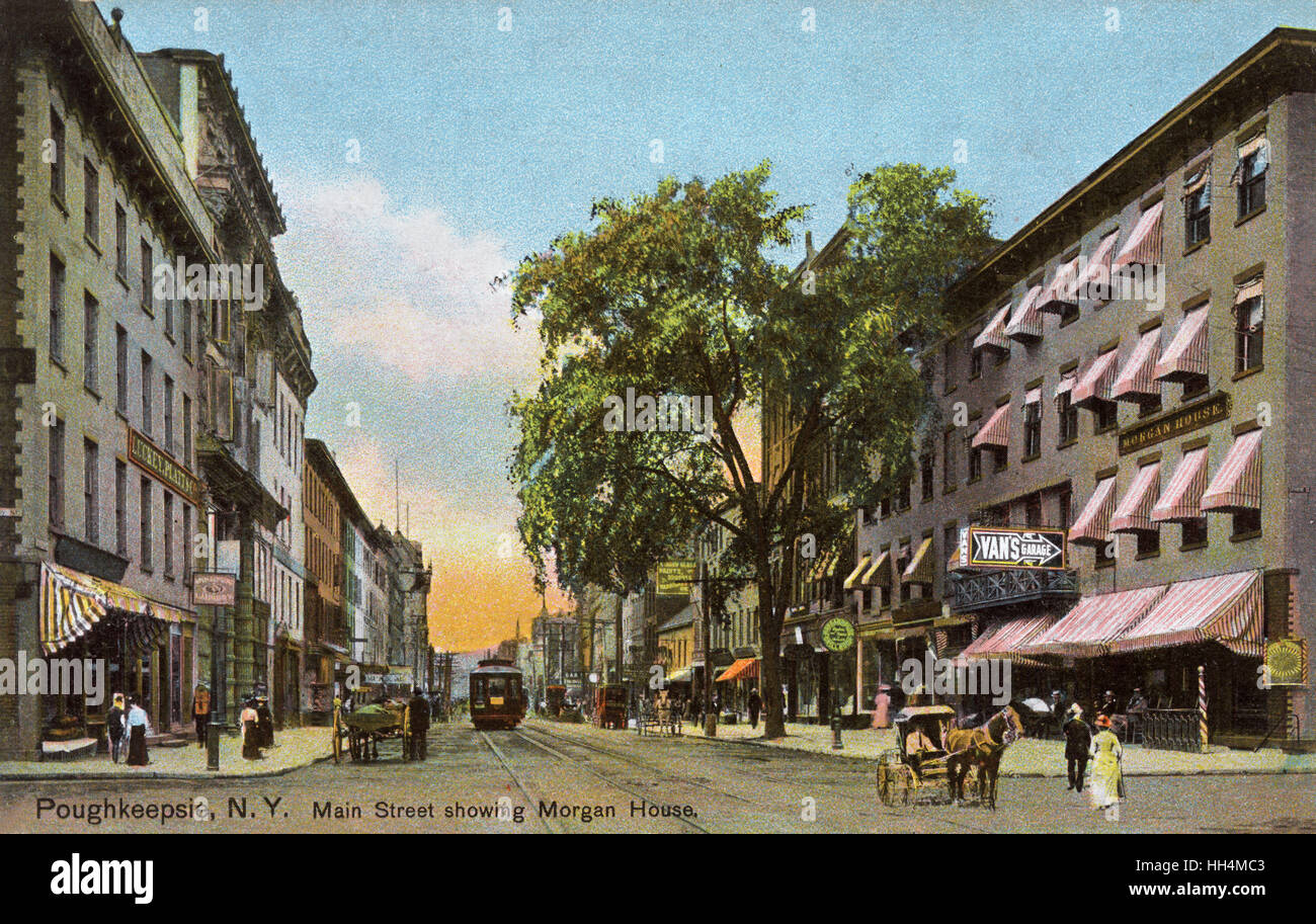 Poughkeepsie, Dutchess County, New York State, USA Stock Photo - Alamy