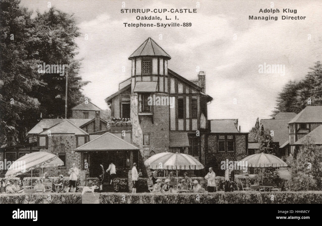 Stirrup Cup Castle, Oakdale, Long Island, New York, USA Stock Photo - Alamy