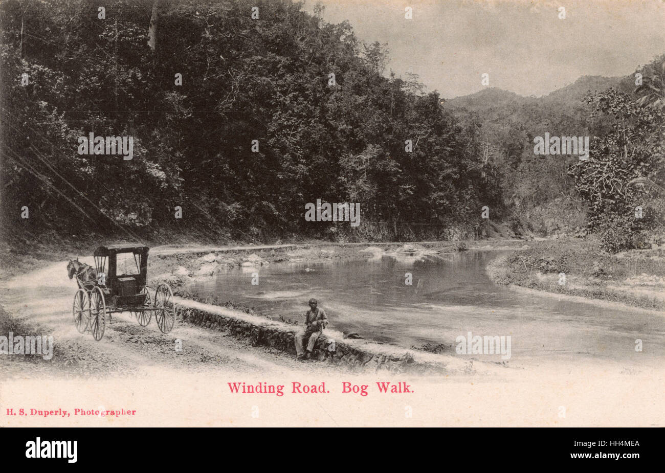 View of the Bog Walk, Rio Cobre, Jamaica, West Indies Stock Photo - Alamy