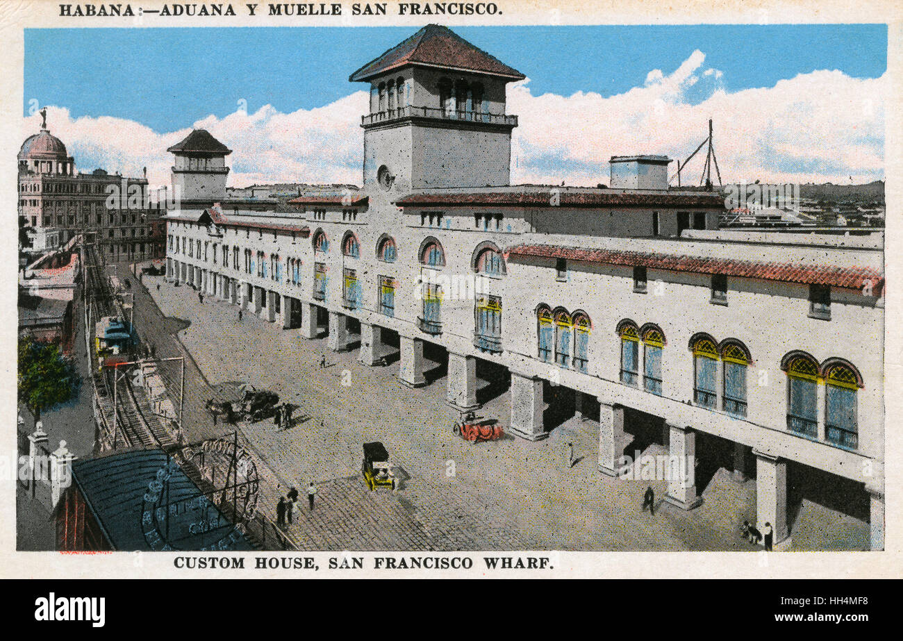 Cuba customs house hi-res stock photography and images - Alamy