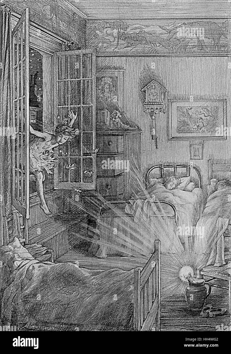 Peter pan barrie book Black and White Stock Photos & Images - Alamy