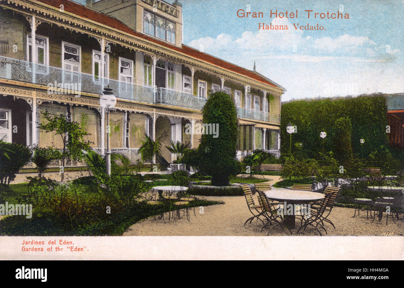 Gran Hotel Trotcha, Vedado, Havana, Cuba Stock Photo - Alamy
