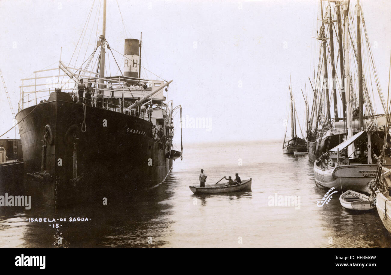 SS Chaparra at Isabela de Sagua, Cuba Stock Photo - Alamy