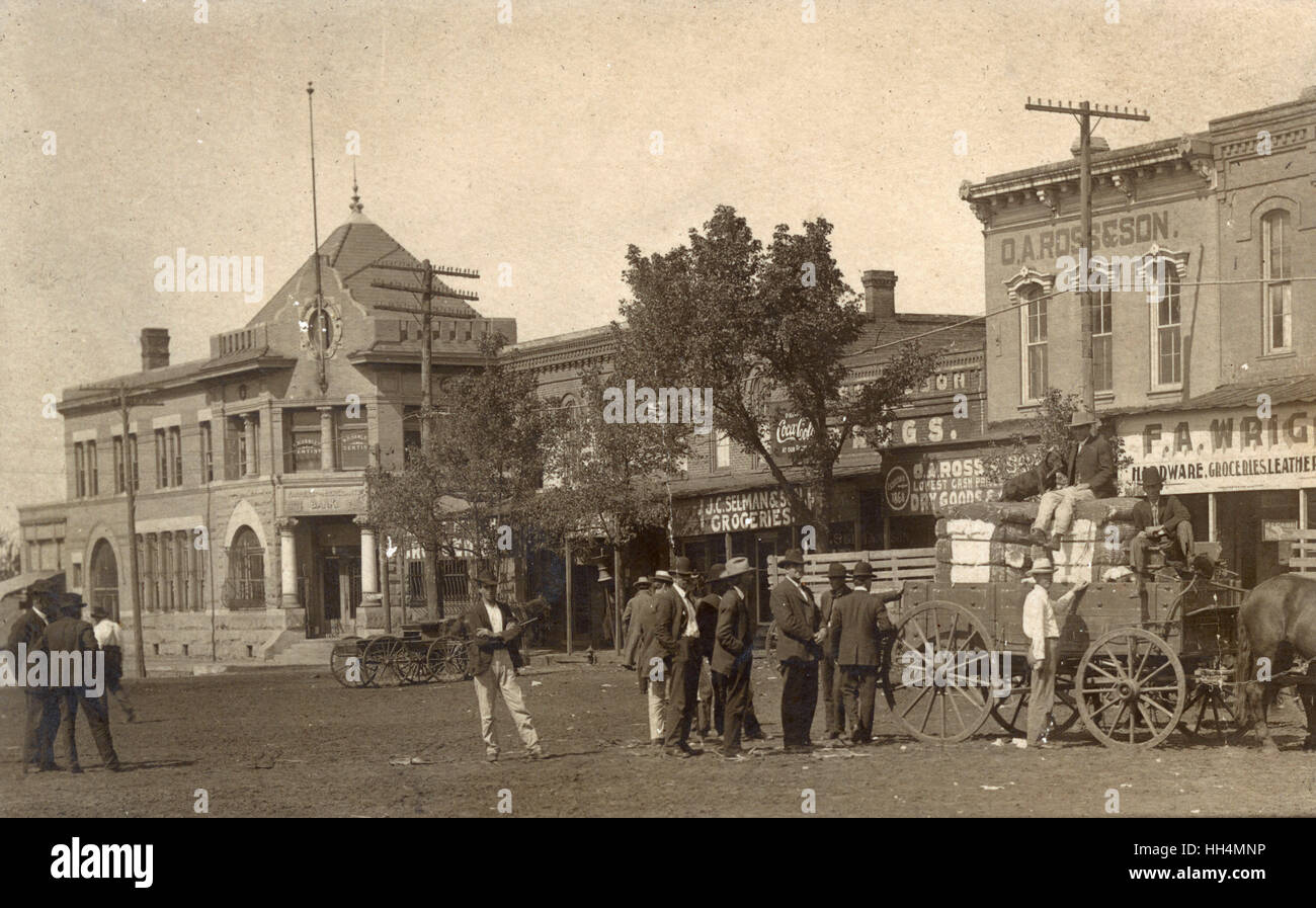 Street scene, Pilot Point, Texas, USA Stock Photo - Alamy