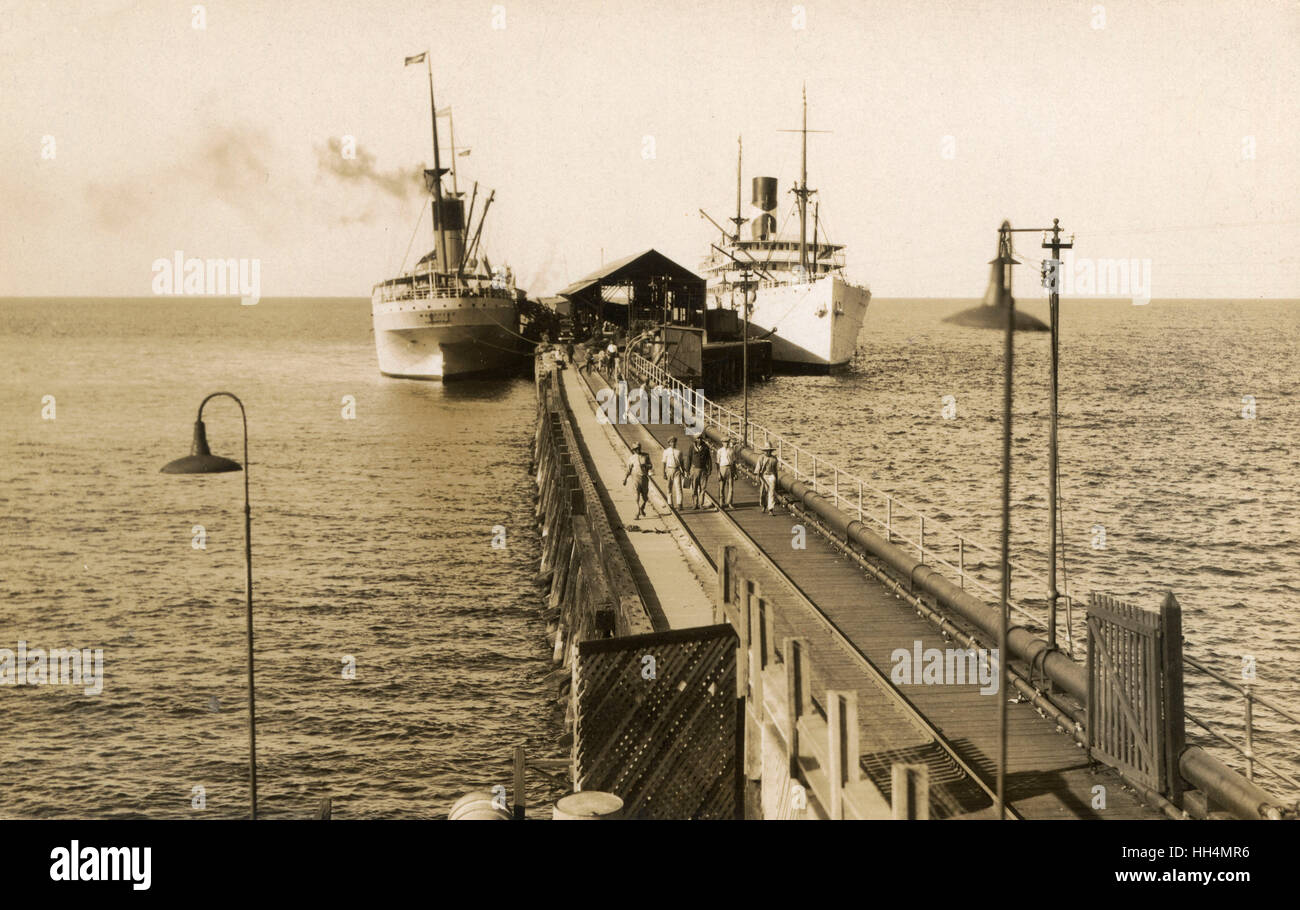 RMS Majestic, White Star Line cruise ship, USA Stock Photo - Alamy