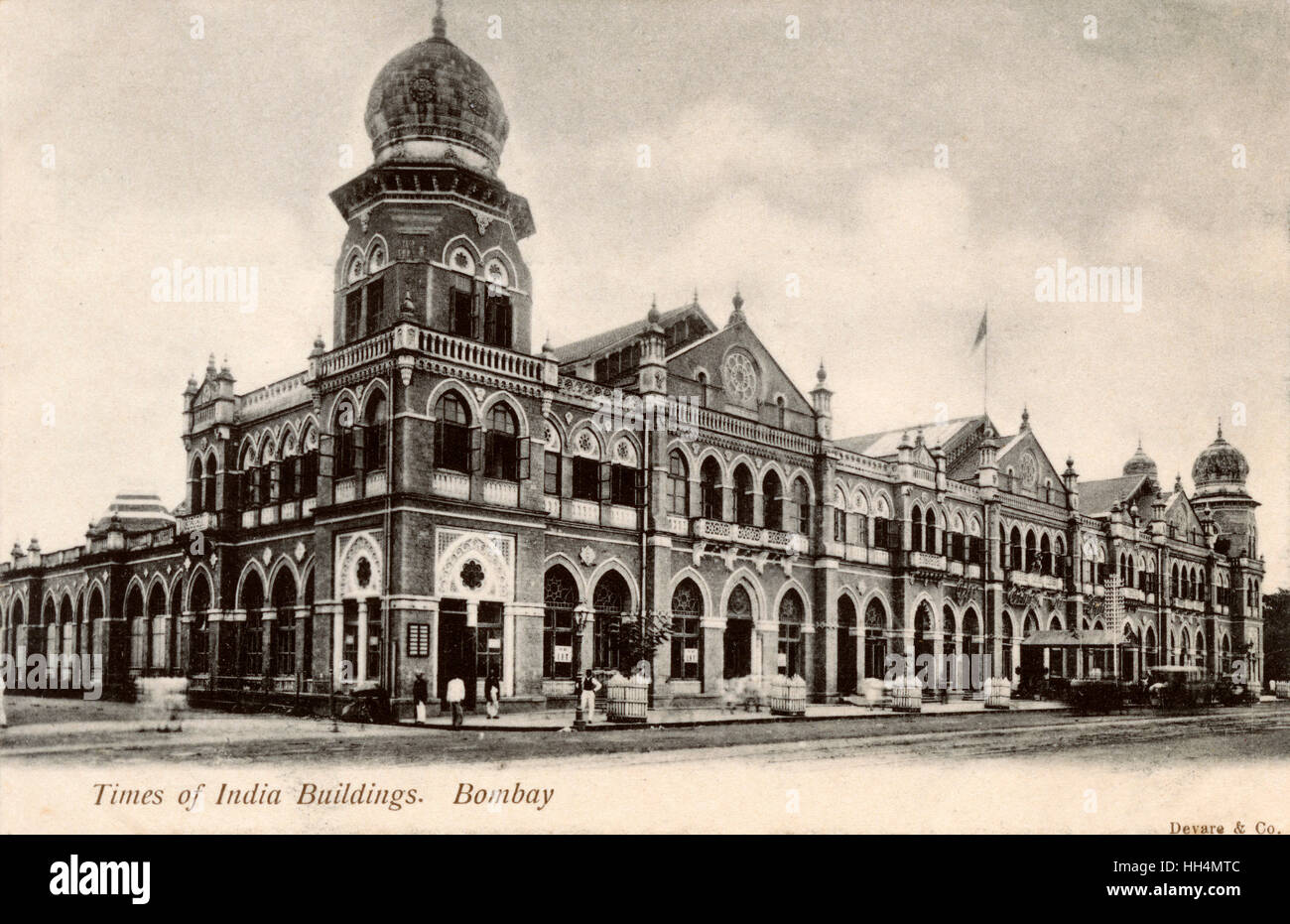 Times of India Buildings, Bombay (Mumbai), India Stock Photo - Alamy