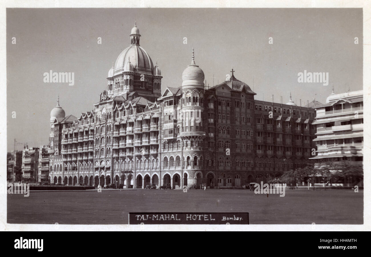 Taj Mahal Hotel, Bombay, India Stock Photo - Alamy
