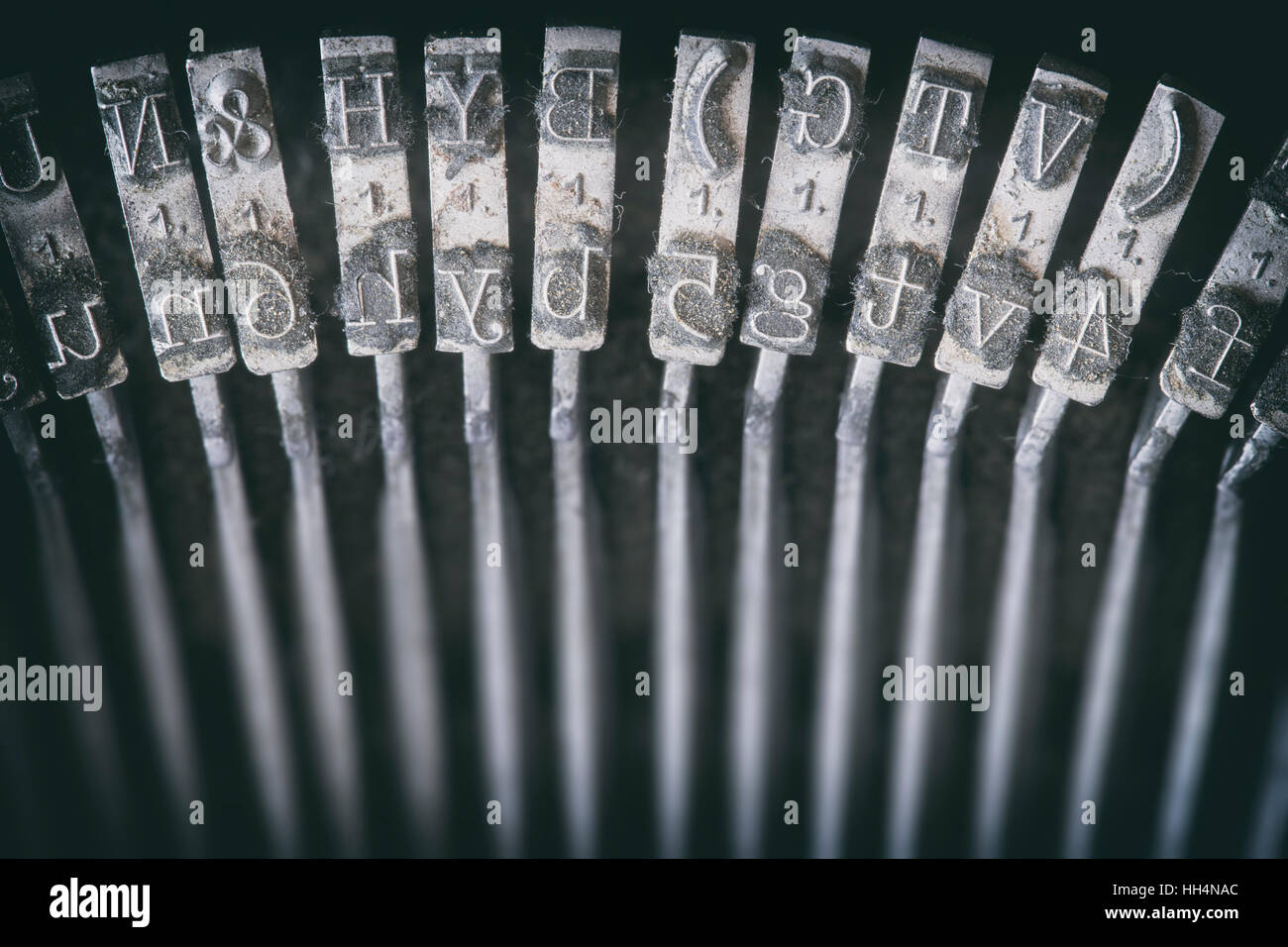 Old writing on typewriters hi-res stock photography and images - Alamy