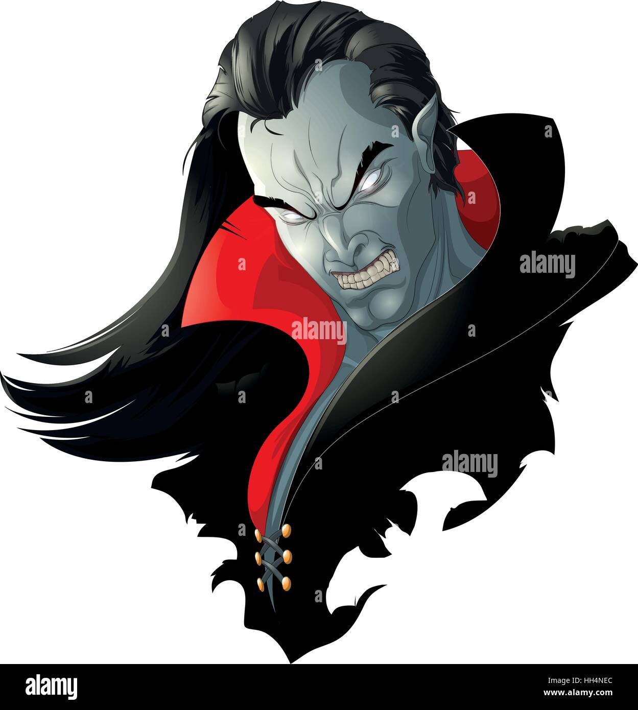 Vampire vector art hi-res stock photography and images - Alamy