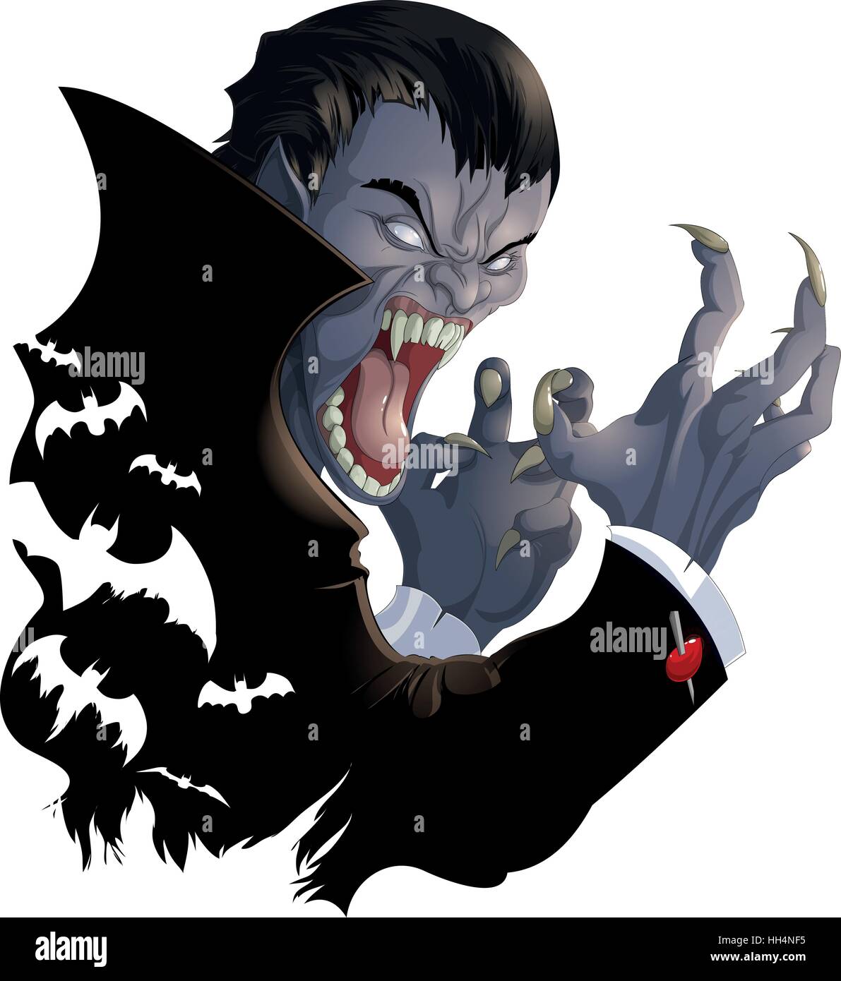 evil vampire picture Stock Vector Image & Art - Alamy
